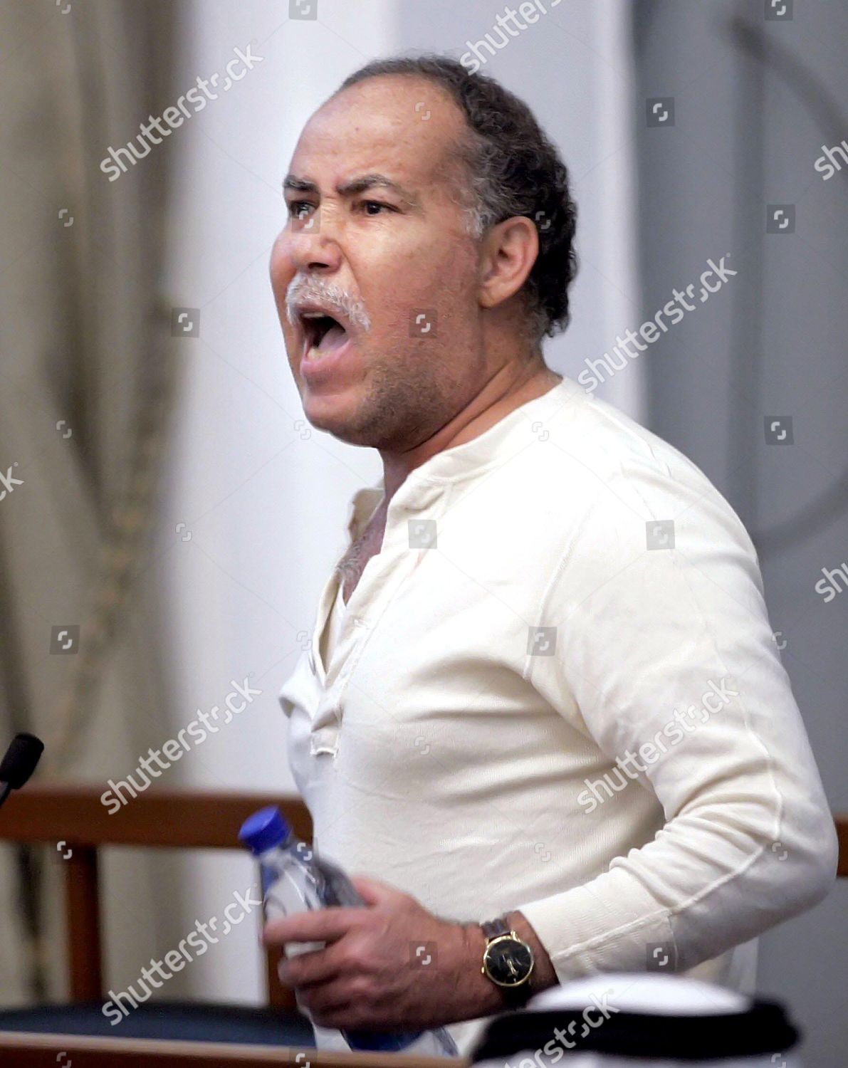 Former Iraqi Intelligence Chief Barzan Ibrahim Editorial Stock Photo ...