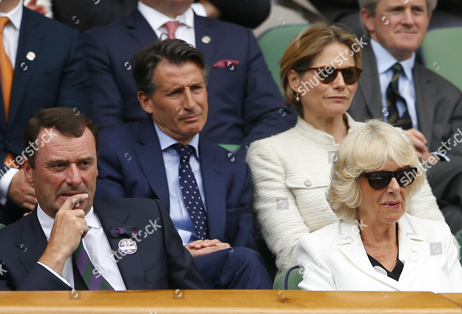 Lord Sebastian Coe Lady Carole Coe Editorial Stock Photo - Stock Image ...