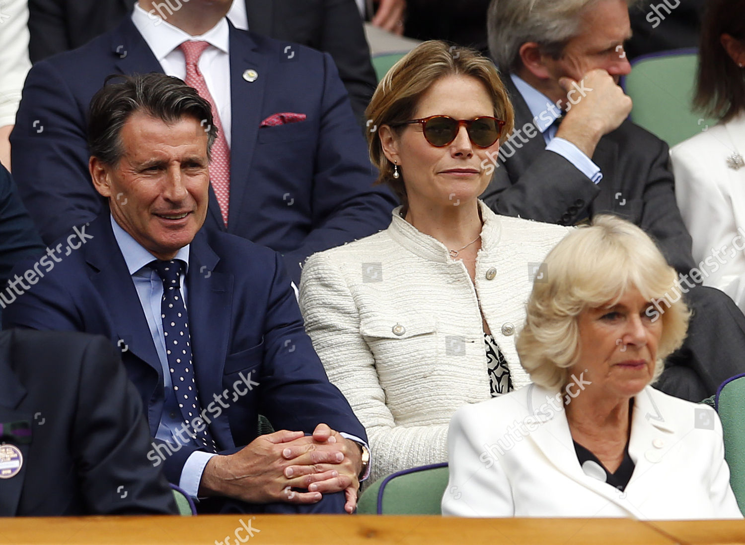 Lord Sebastian Coe Lady Carole Coe Editorial Stock Photo - Stock Image ...
