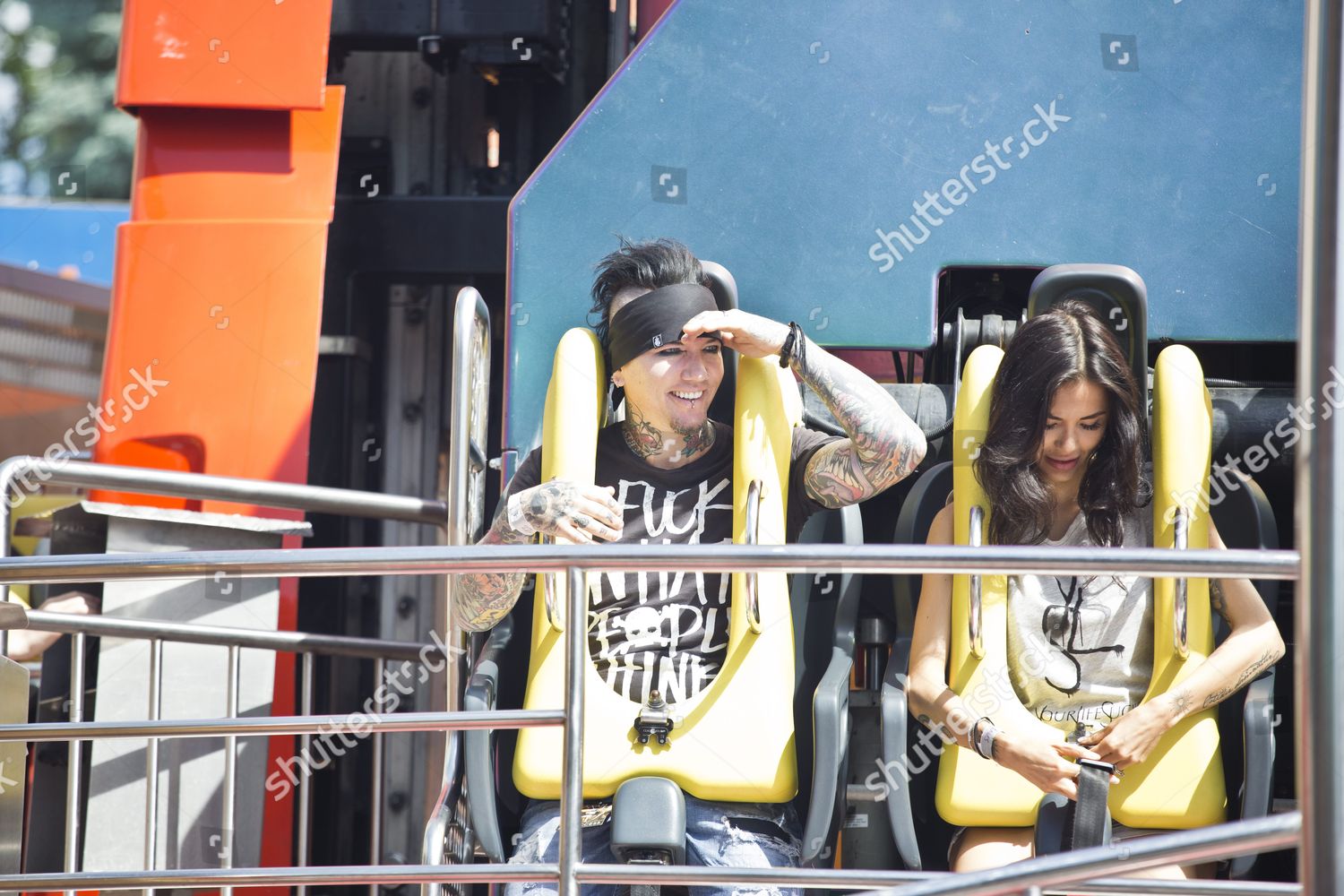 Dj Ashba Wife Naty Ashba Editorial Stock Photo - Stock Image | Shutterstock