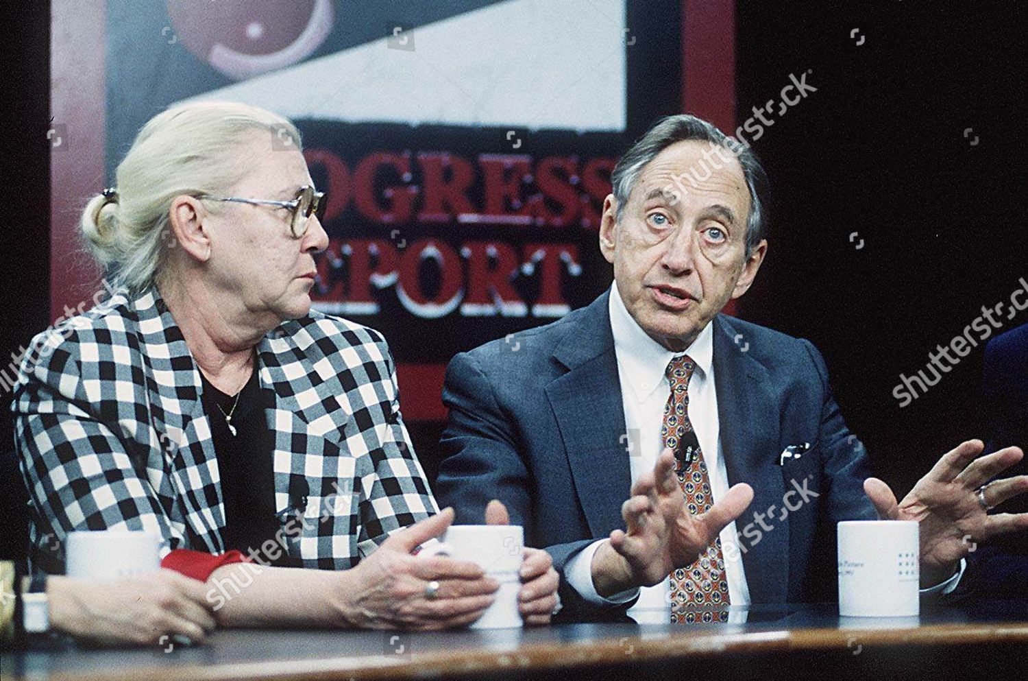 Heidi Toffler Alvin Toffler Editorial Stock Photo - Stock Image ...