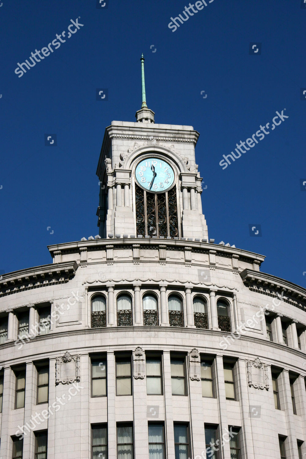 Wako Building Ginza Landmark On Chuo Editorial Stock Photo - Stock ...