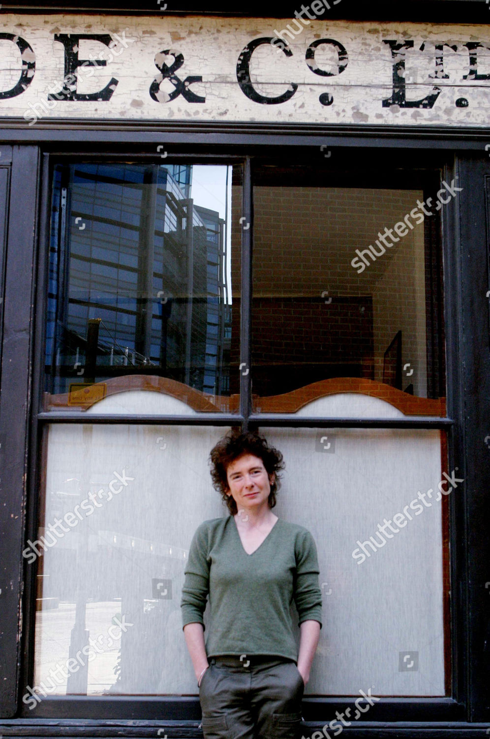 Jeanette Winterson Front Her Home Shop Editorial Stock Photo - Stock ...