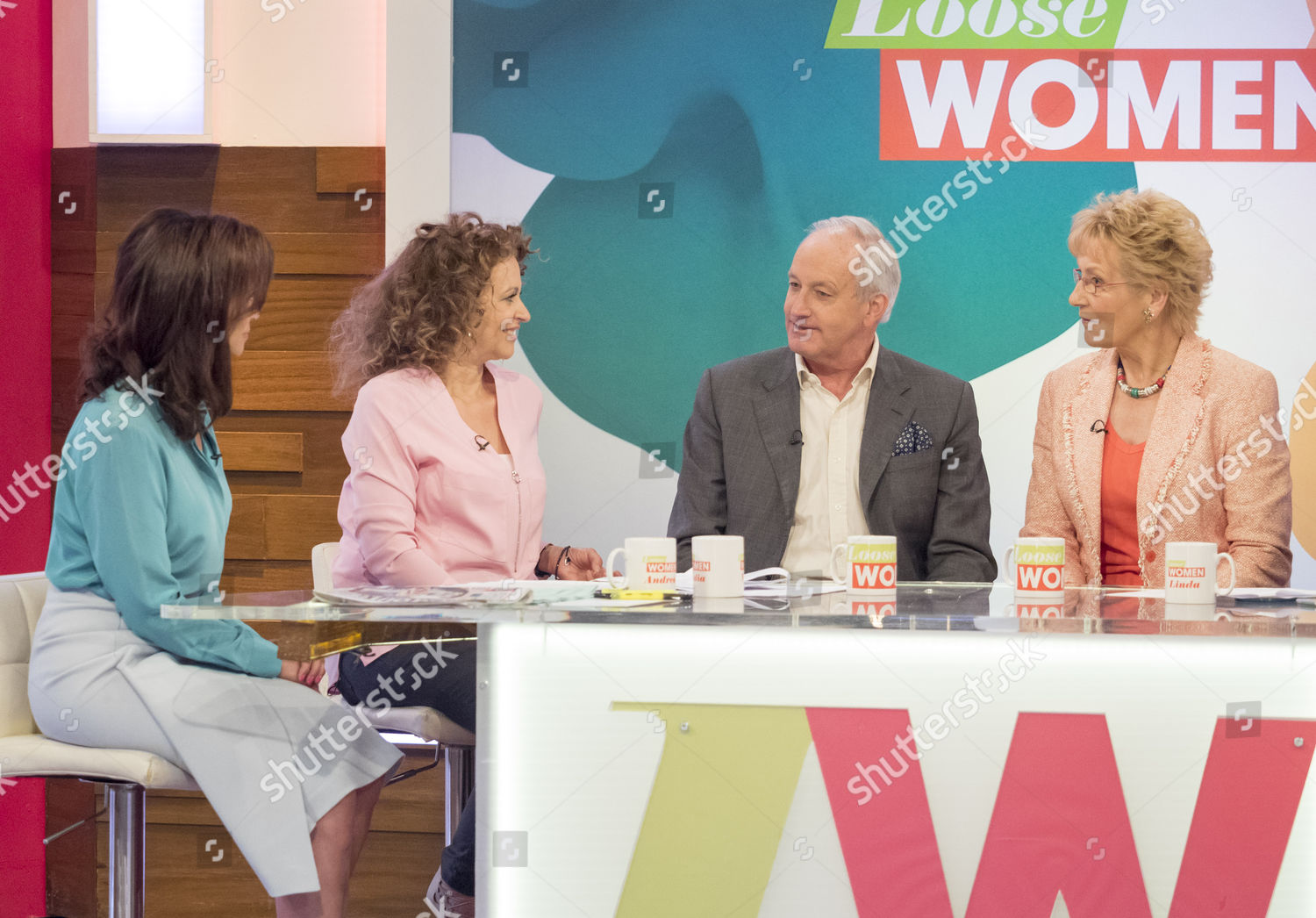 Andrea Mclean Nadia Sawalha Neil Hamilton Editorial Stock Photo - Stock ...