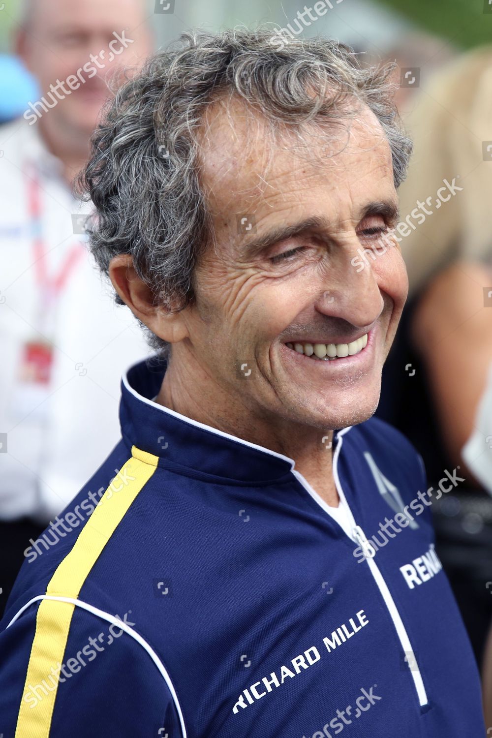 Alain Prost On Grid Smiling During Editorial Stock Photo - Stock Image ...