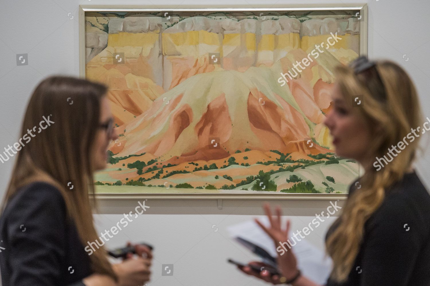 Red Yellow Cliffs 1940 Editorial Stock Photo - Stock Image | Shutterstock