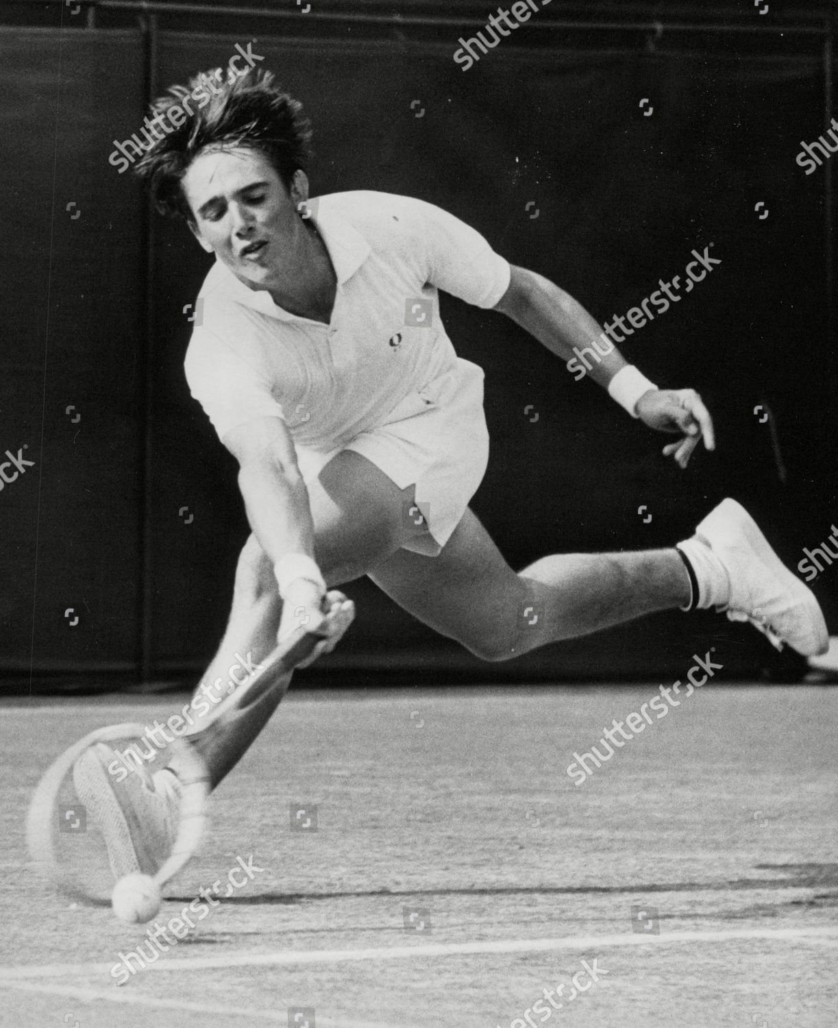 Brian Fairlie New Zealand Tennis Player Editorial Stock Photo - Stock ...