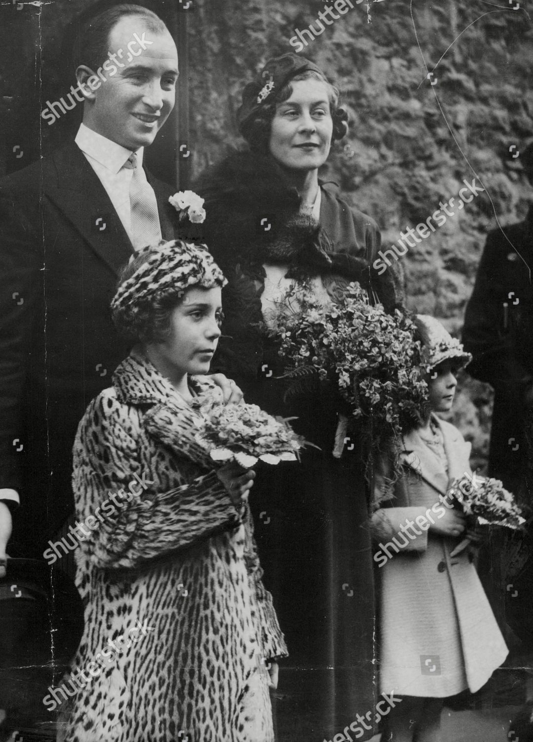 George Stewart Forbes Violet Doyle Leaving Editorial Stock Photo ...