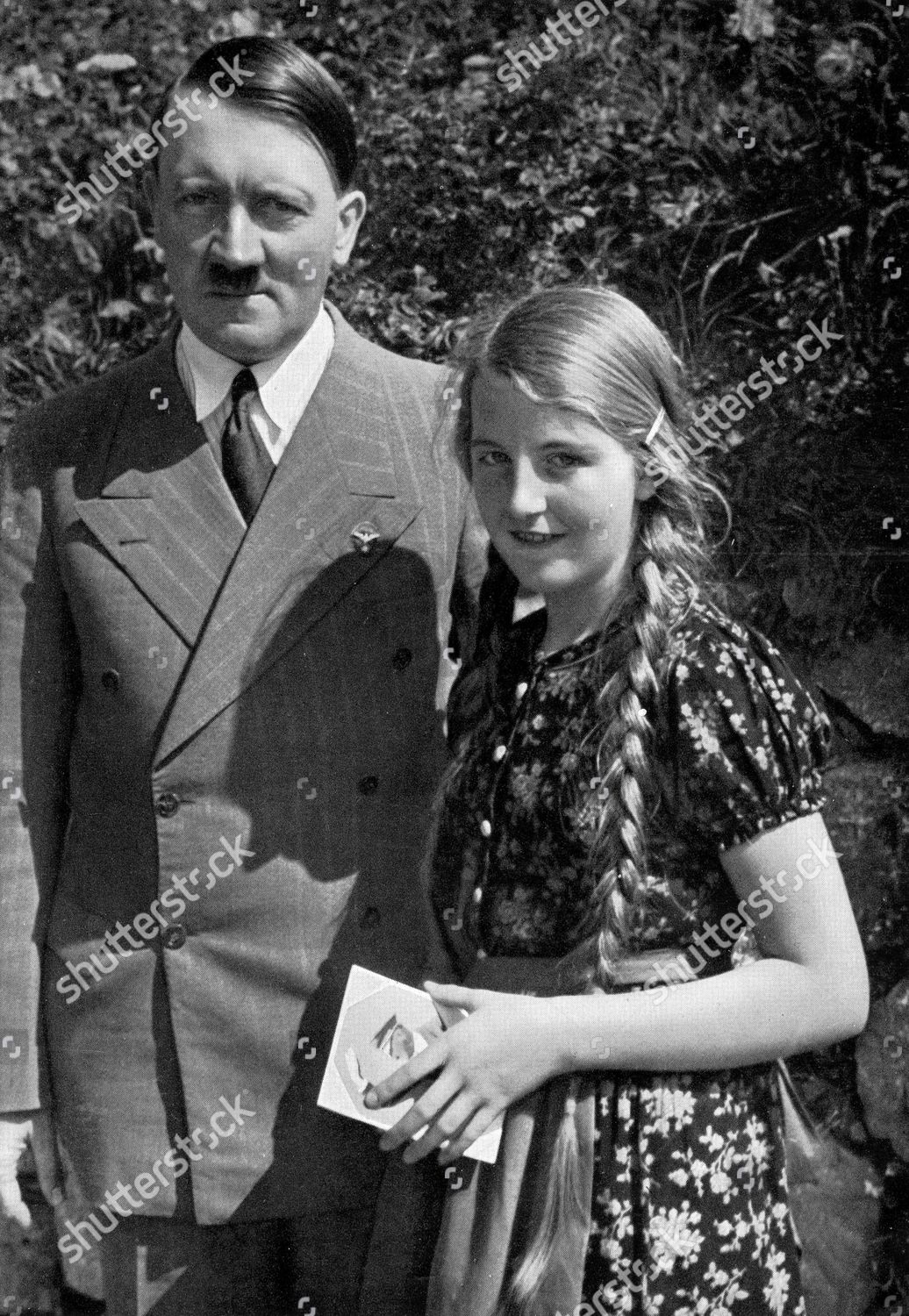 Adolf Hitler Girl Plaits Autograph Editorial Stock Photo - Stock Image ...