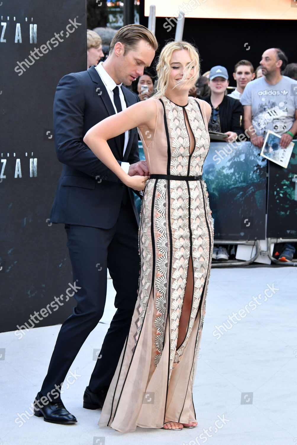 Alexander Skarsgard Margot Robbie Editorial Stock Photo - Stock Image ...