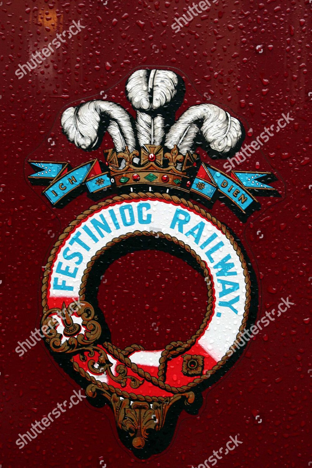 Crest Railway Established 1832 Editorial Stock Photo - Stock Image ...