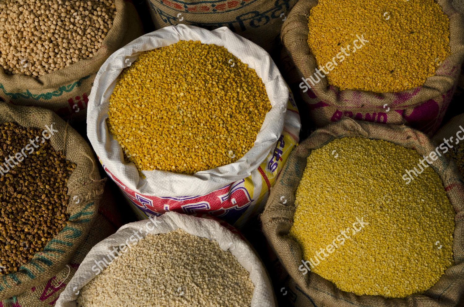 Moong Dhal Urid Dhal Other Types Editorial Stock Photo - Stock Image ...