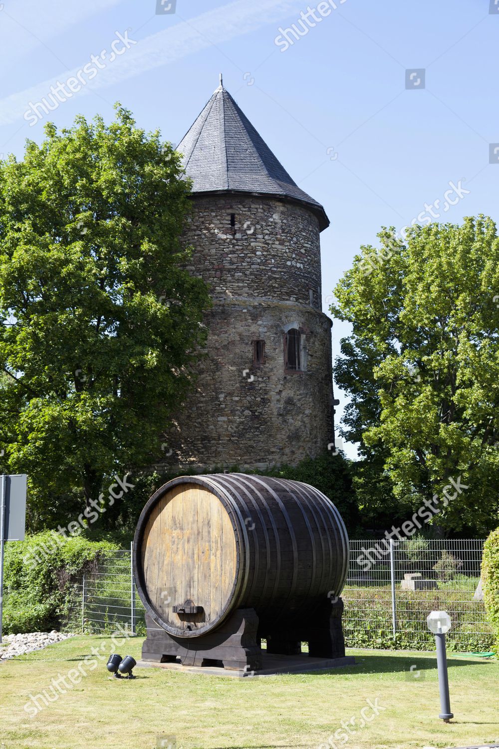 Alexander Tower Medieval Tower Wine Cask Editorial Stock Photo - Stock ...