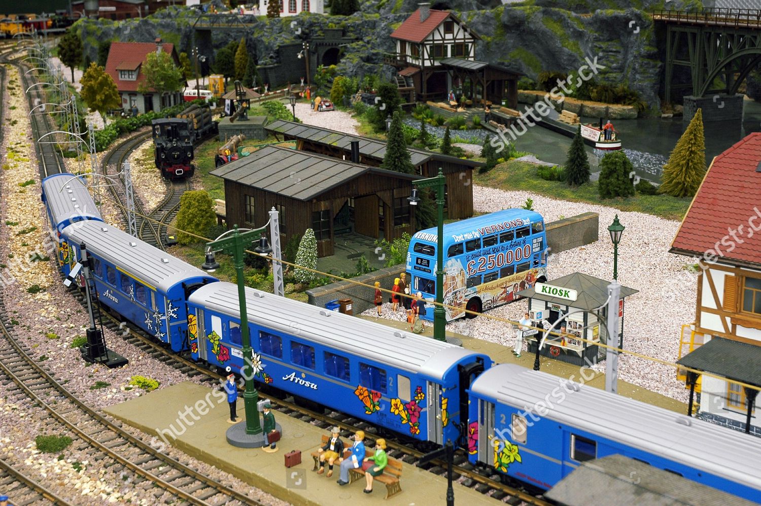 G Scale Model Railway Layout Editorial Stock Photo - Stock Image ...