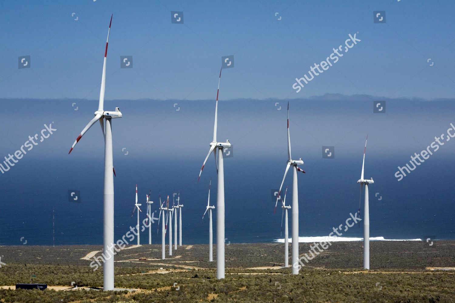 18mw Wind Energy Plant Built By Editorial Stock Photo - Stock Image ...