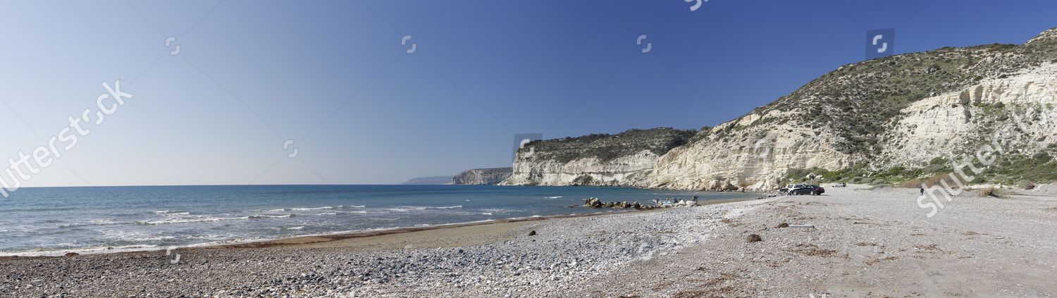Beach Episkopi Bay Southern Cyprus Cyprus Editorial Stock Photo - Stock ...