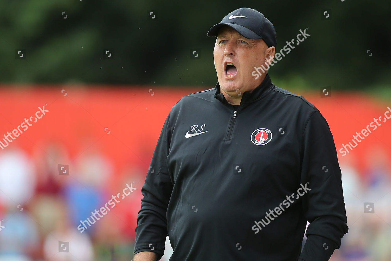 Charlton Manager Russell Slade During Welling Editorial Stock Photo ...