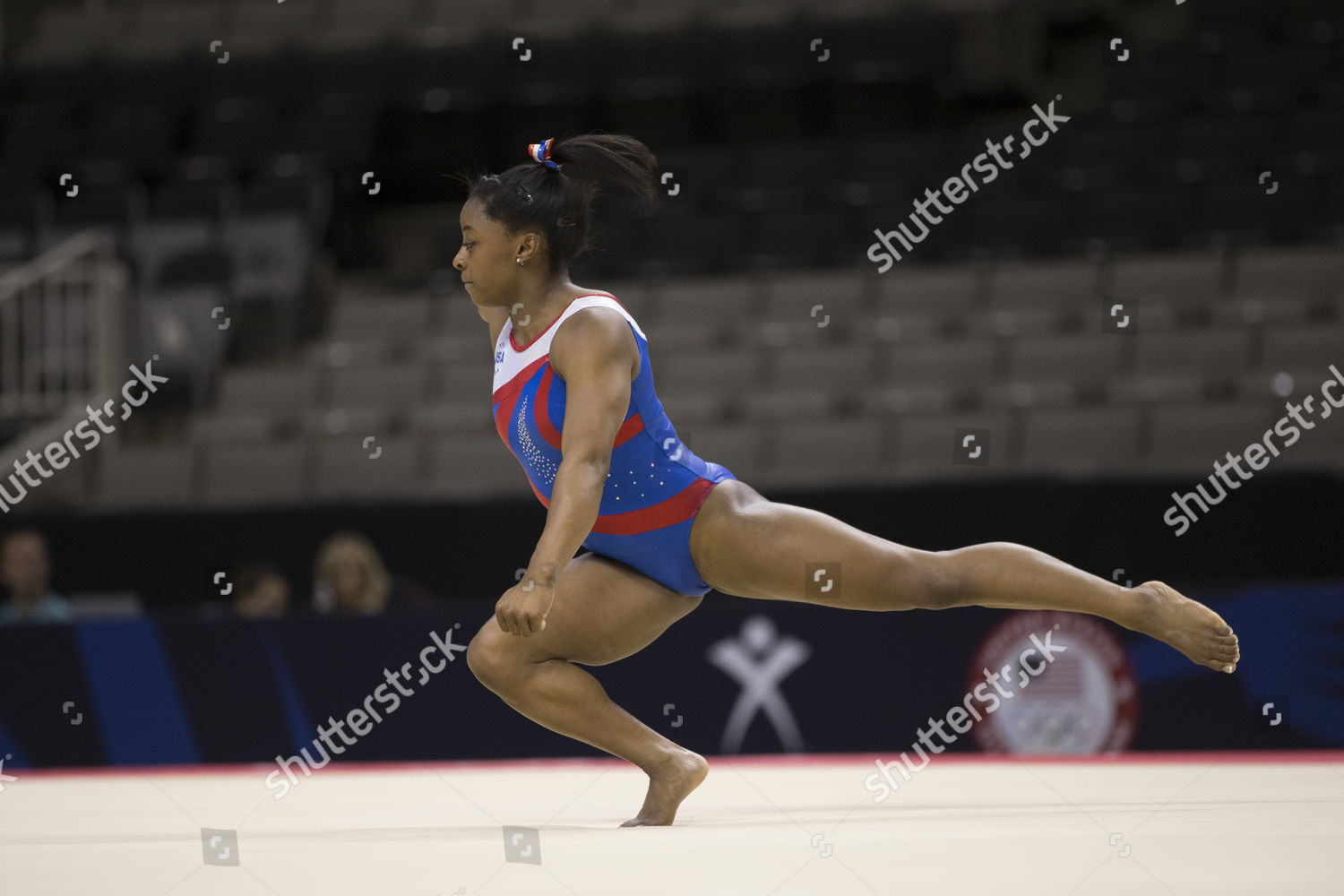 Simone Biles During Podium Training Day Editorial Stock Photo - Stock ...