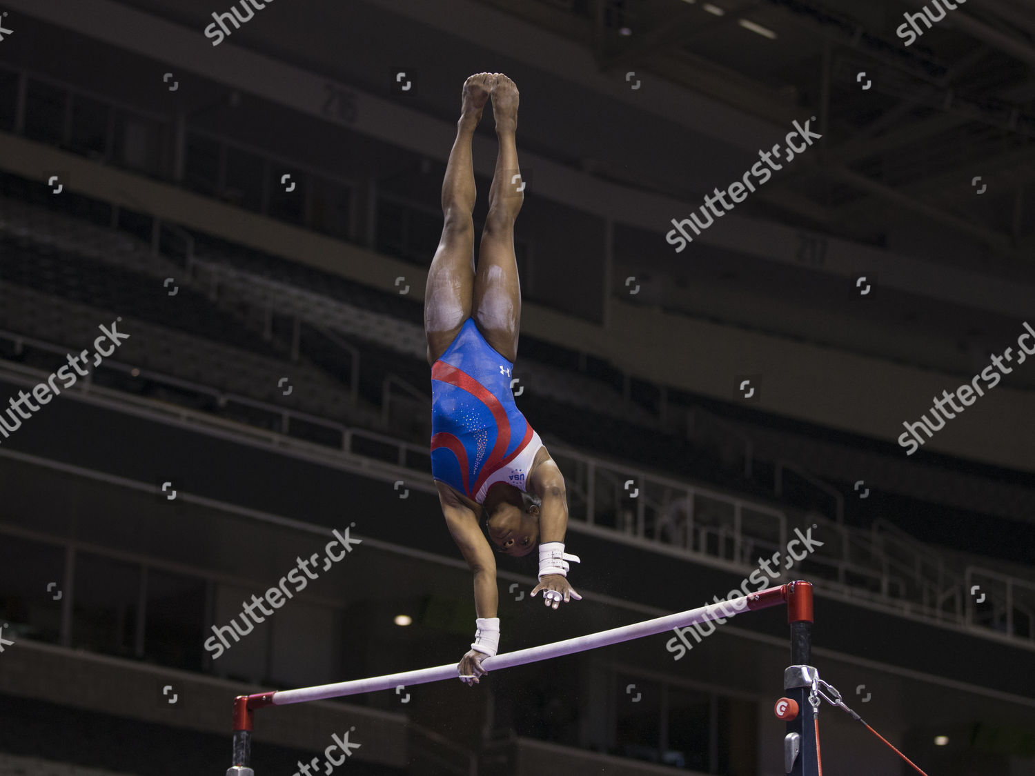 Simone Biles During Podium Training Day Editorial Stock Photo - Stock ...