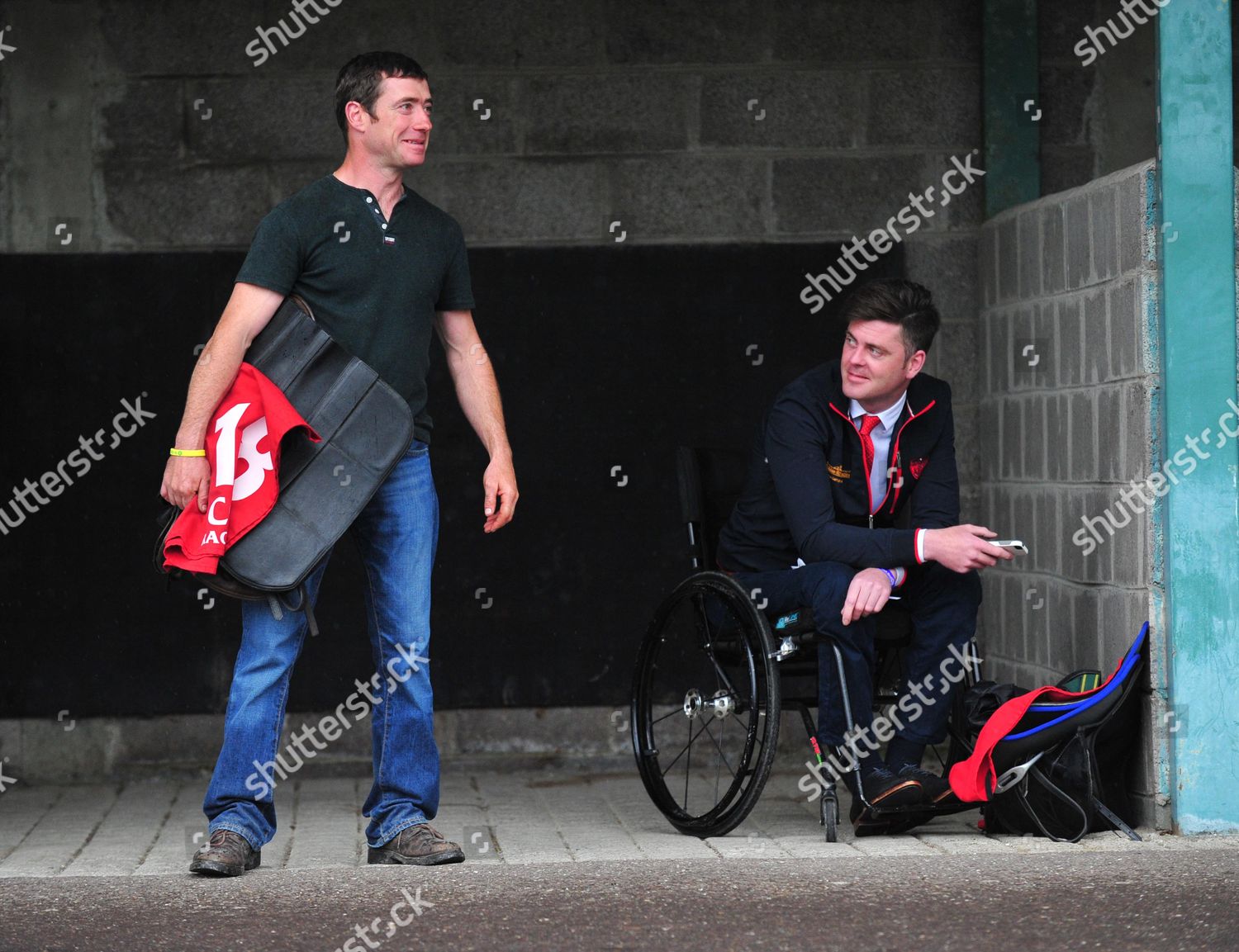 Cork Trainers Robbie Mcnamara Danny Howard Editorial Stock Photo ...