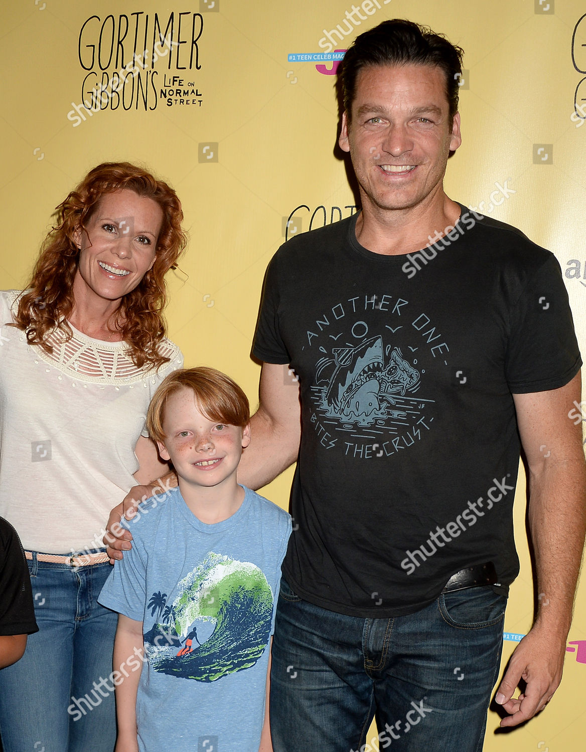 Robyn Lively Husband Bart Johnson Son Editorial Stock Photo - Stock ...