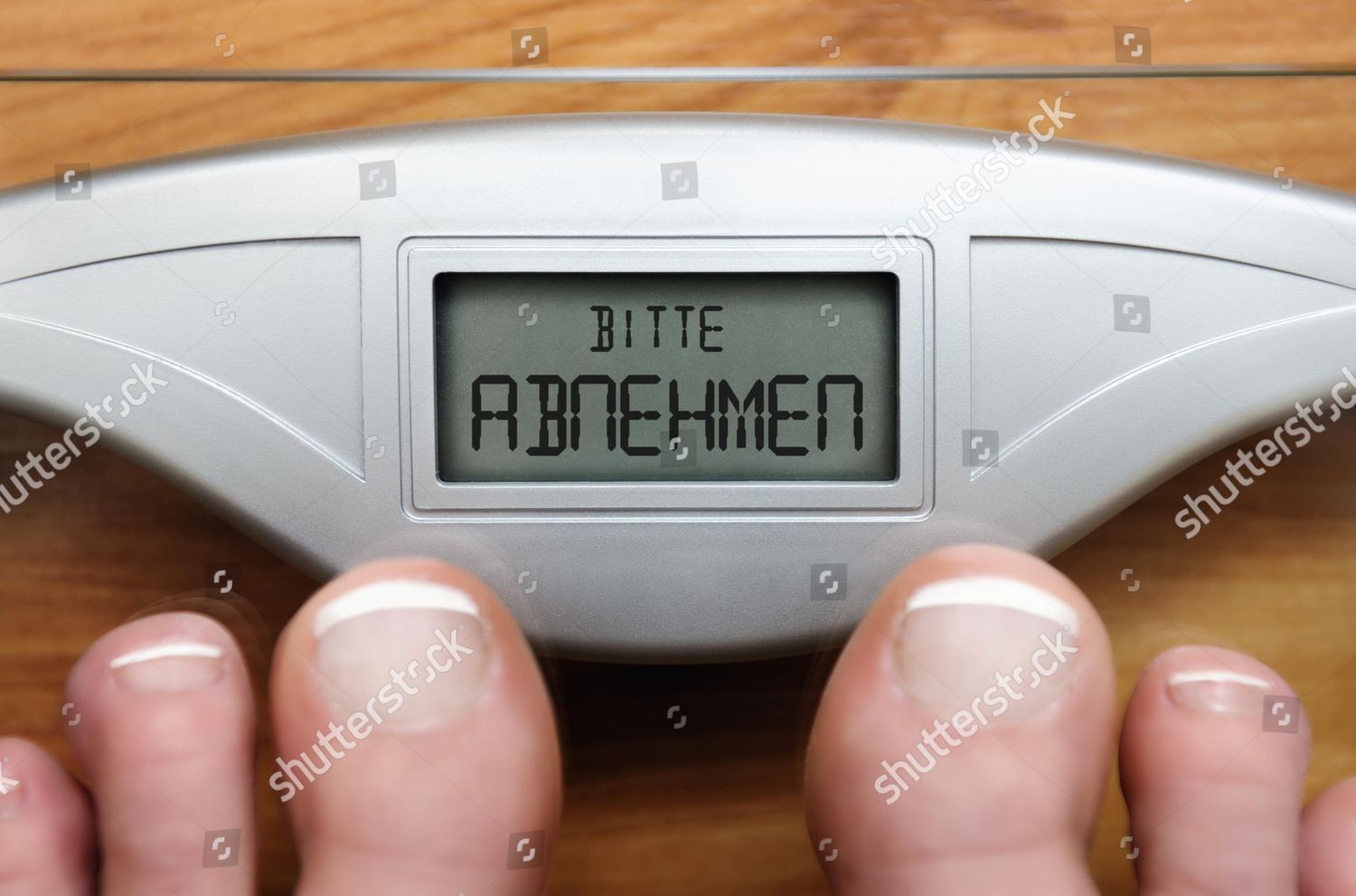 Model Released Feet On Scales Digital Editorial Stock Photo - Stock ...