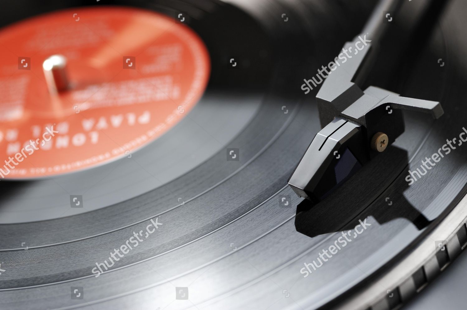 Turntable Playing Lp Record Editorial Stock Photo - Stock Image ...