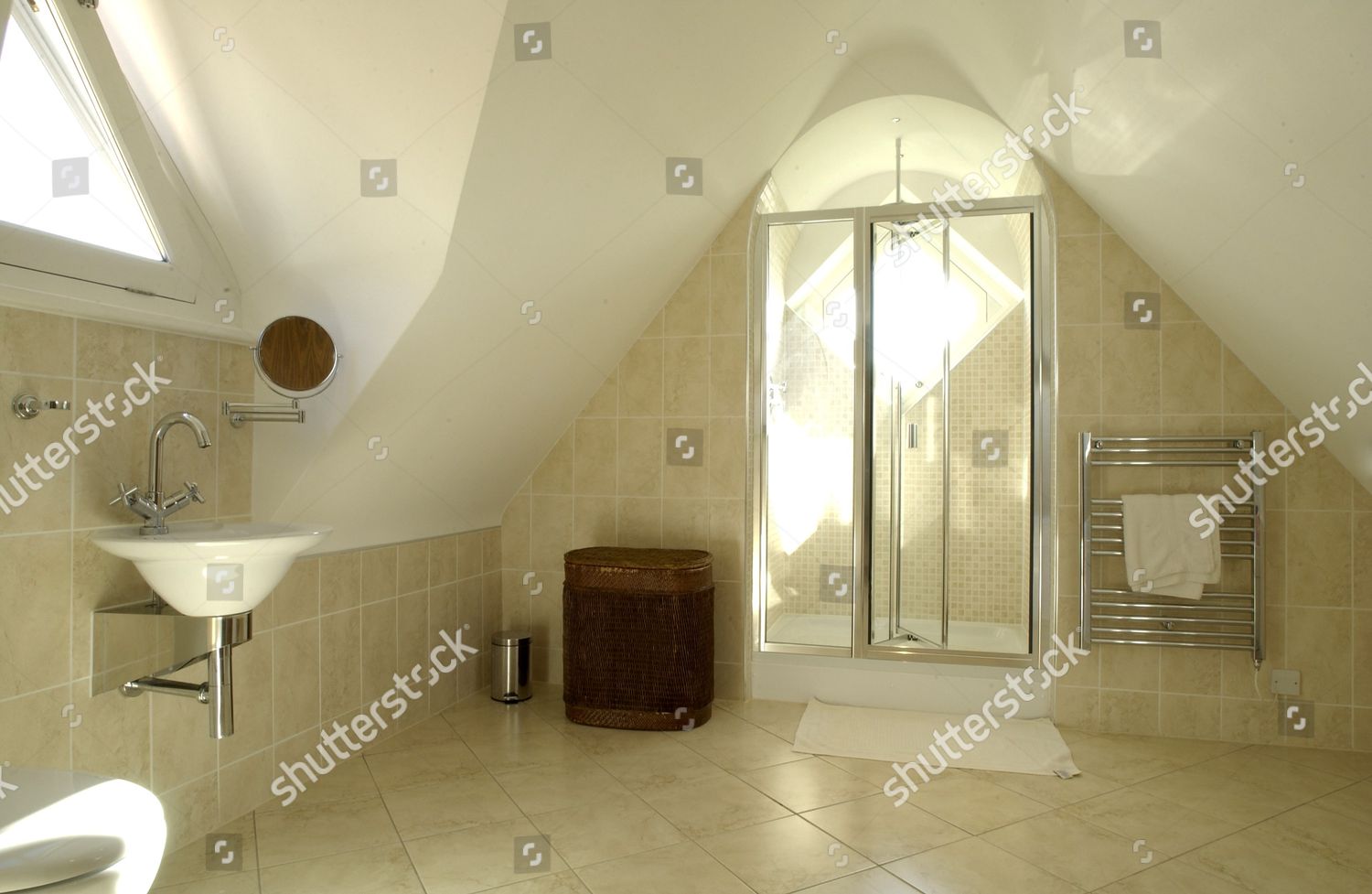 Lovely Second Floor Bathroom Separate Shower Editorial Stock Photo ...