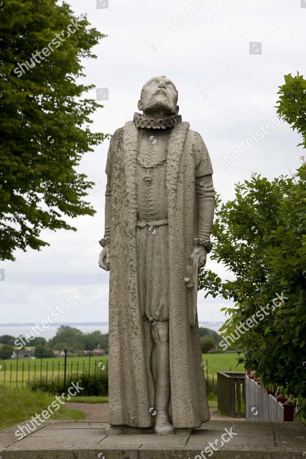 Statue Tycho Brahe On Island Hven Editorial Stock Photo - Stock Image ...