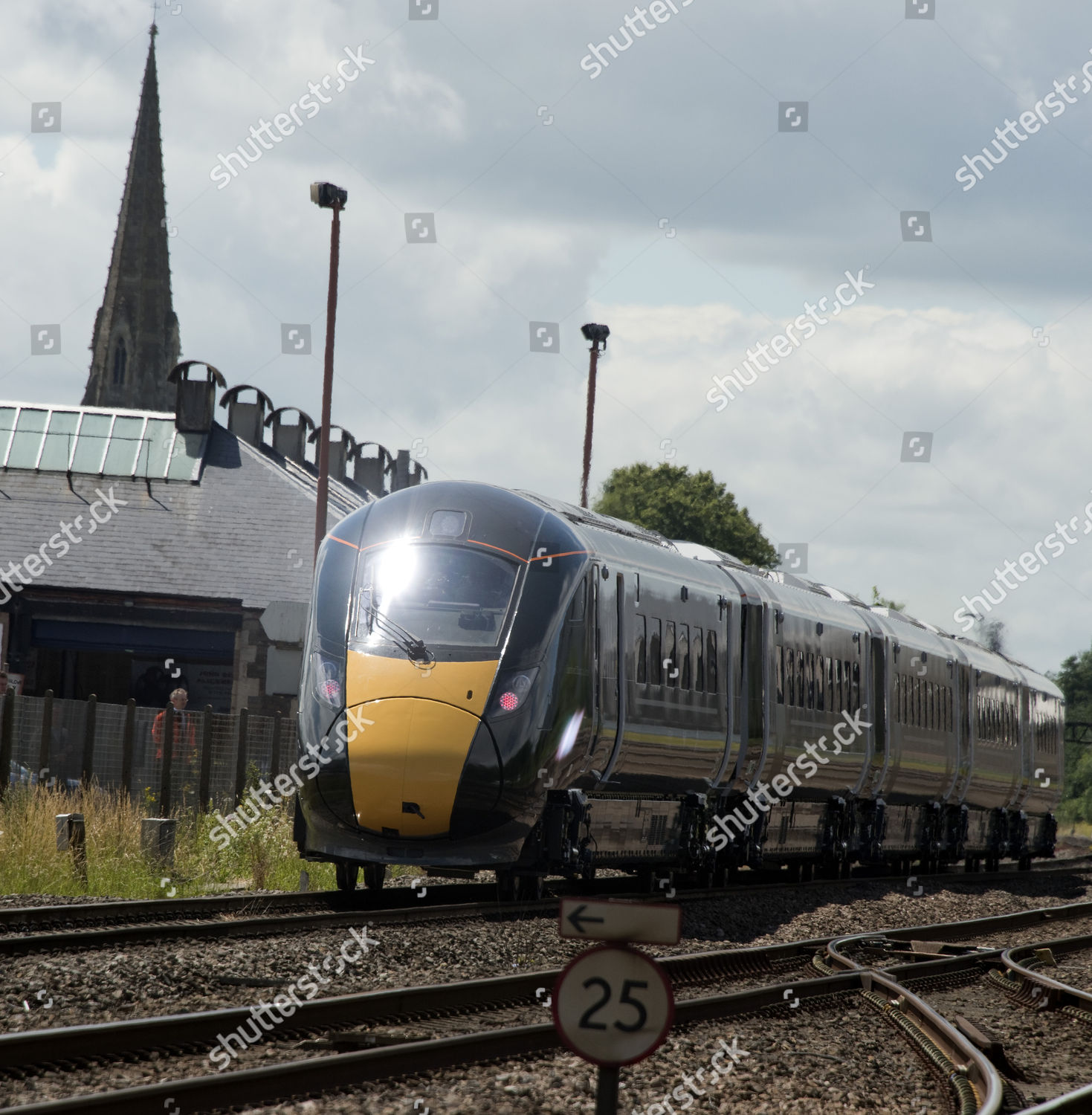 New Hitachi 800 Series Gwr Train Editorial Stock Photo - Stock Image ...