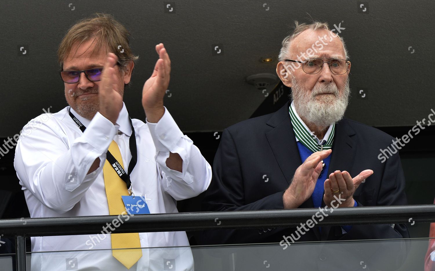 Ingvar Kamprad His Youngest Son Mattias Editorial Stock Photo - Stock ...