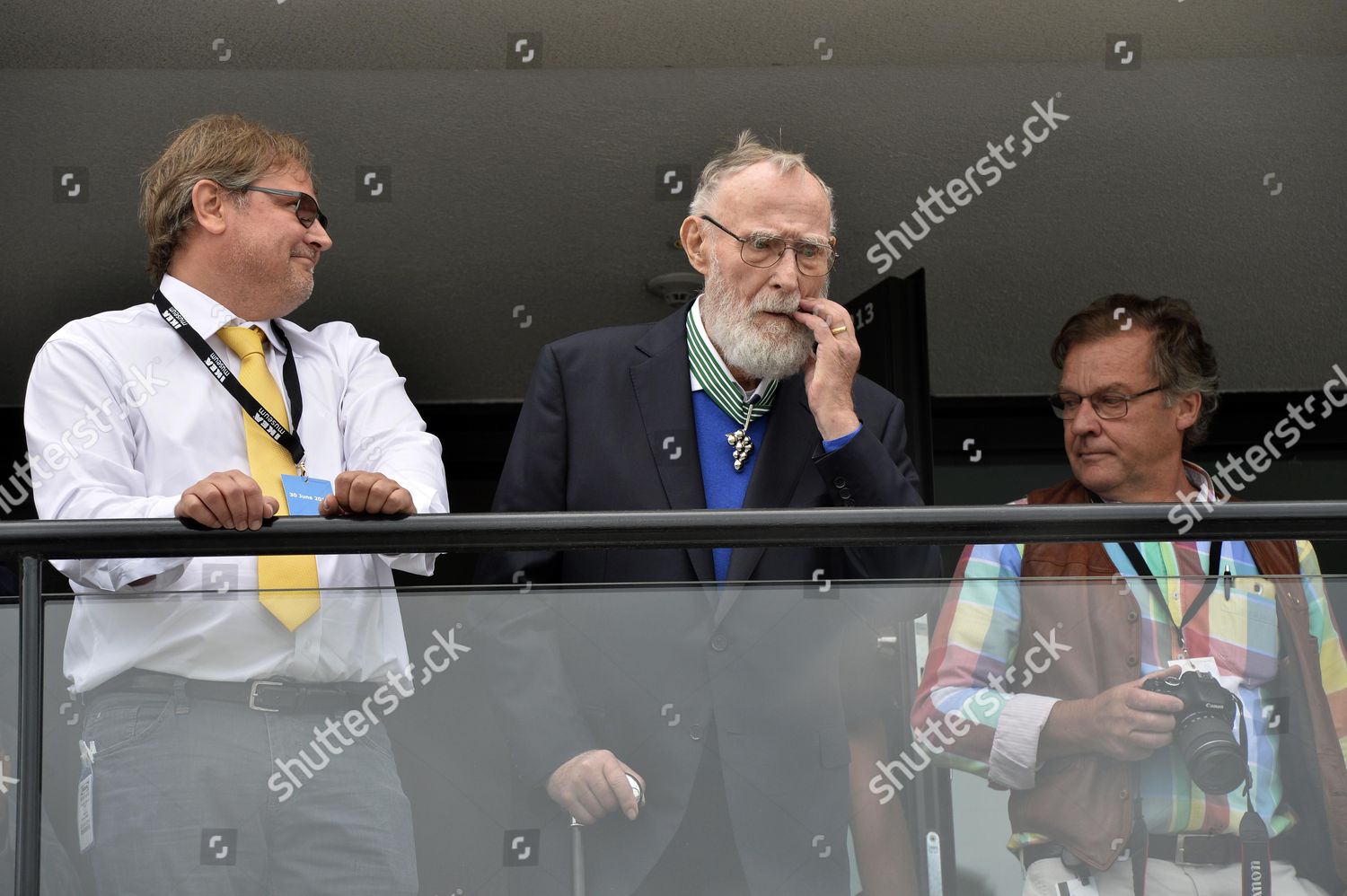Ingvar Kamprad His Youngest Son Mattias Editorial Stock Photo - Stock ...