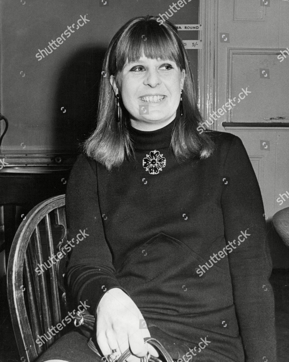 Anne Roberts Hotel Receptionist Granddaughter Scottish Editorial Stock ...
