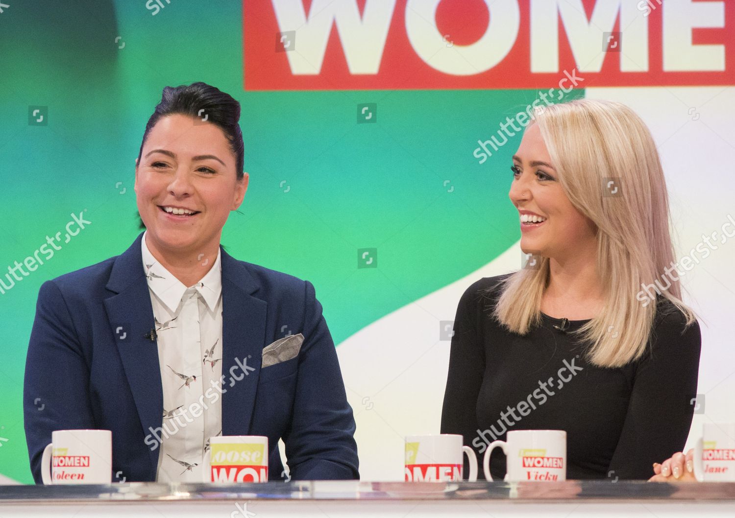 Lucy Spraggan Georgina Gordon Editorial Stock Photo - Stock Image ...