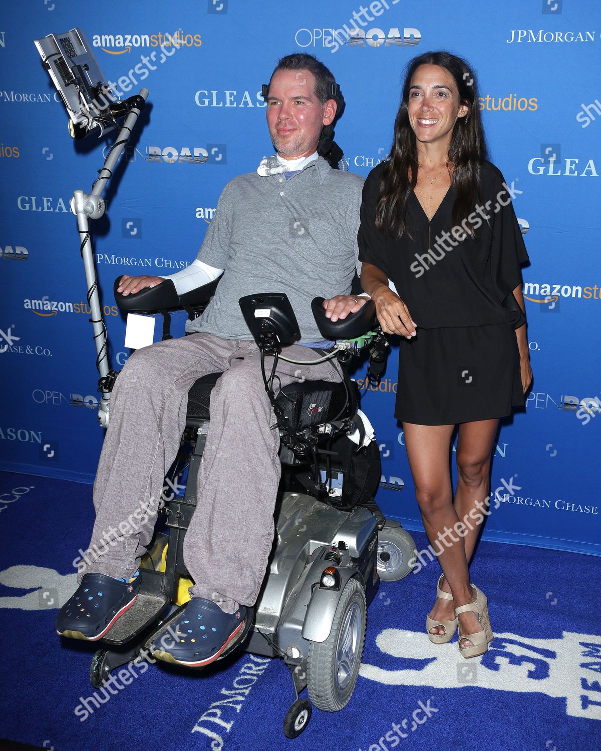 Steve Gleason Wife Michel Varisco Gleason Editorial Stock Photo - Stock ...