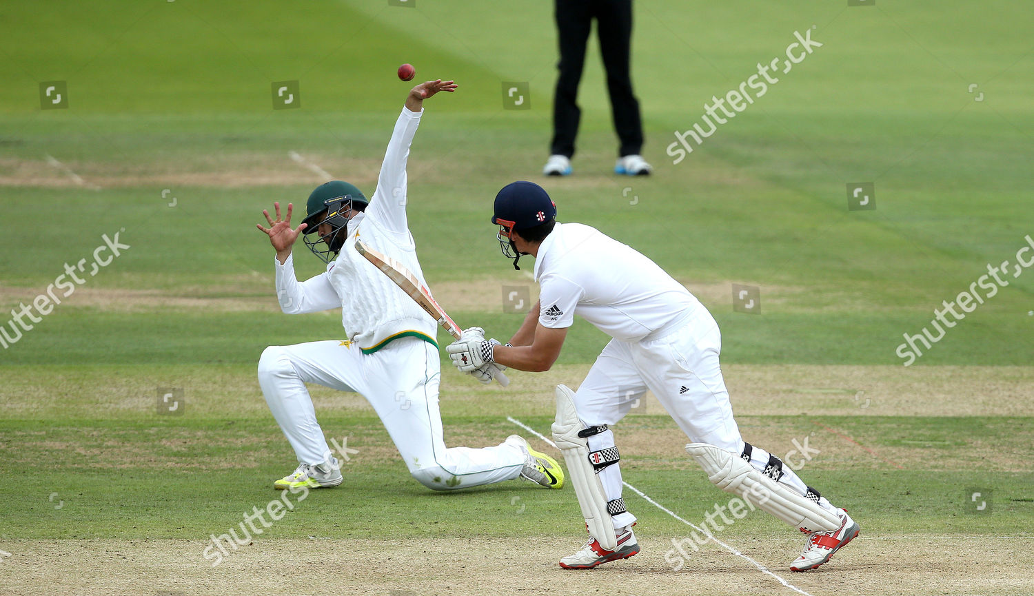 Alister Cook Captain England Hits Shot Editorial Stock Photo - Stock ...