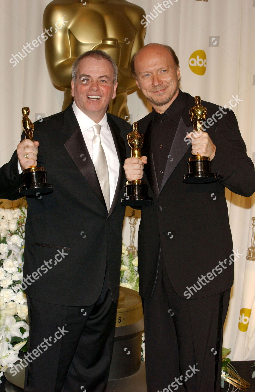 Paul Haggis Bobby Moresco Editorial Stock Photo - Stock Image ...
