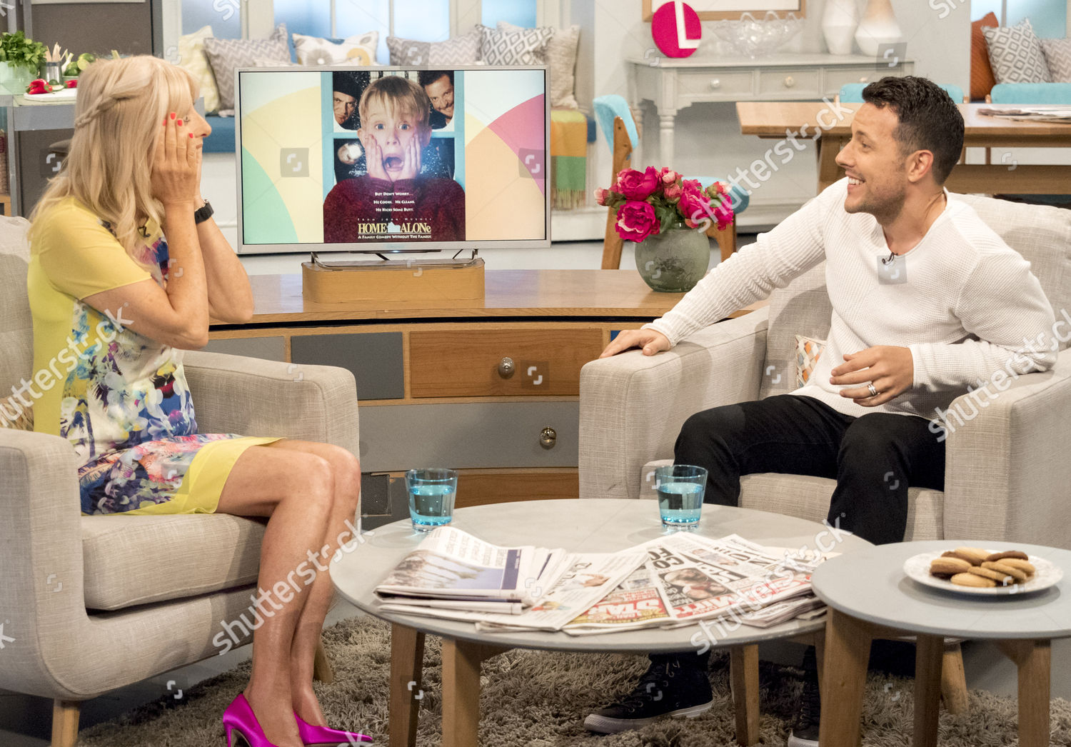 Lee Latchfordevans Gaby Roslin Editorial Stock Photo - Stock Image ...