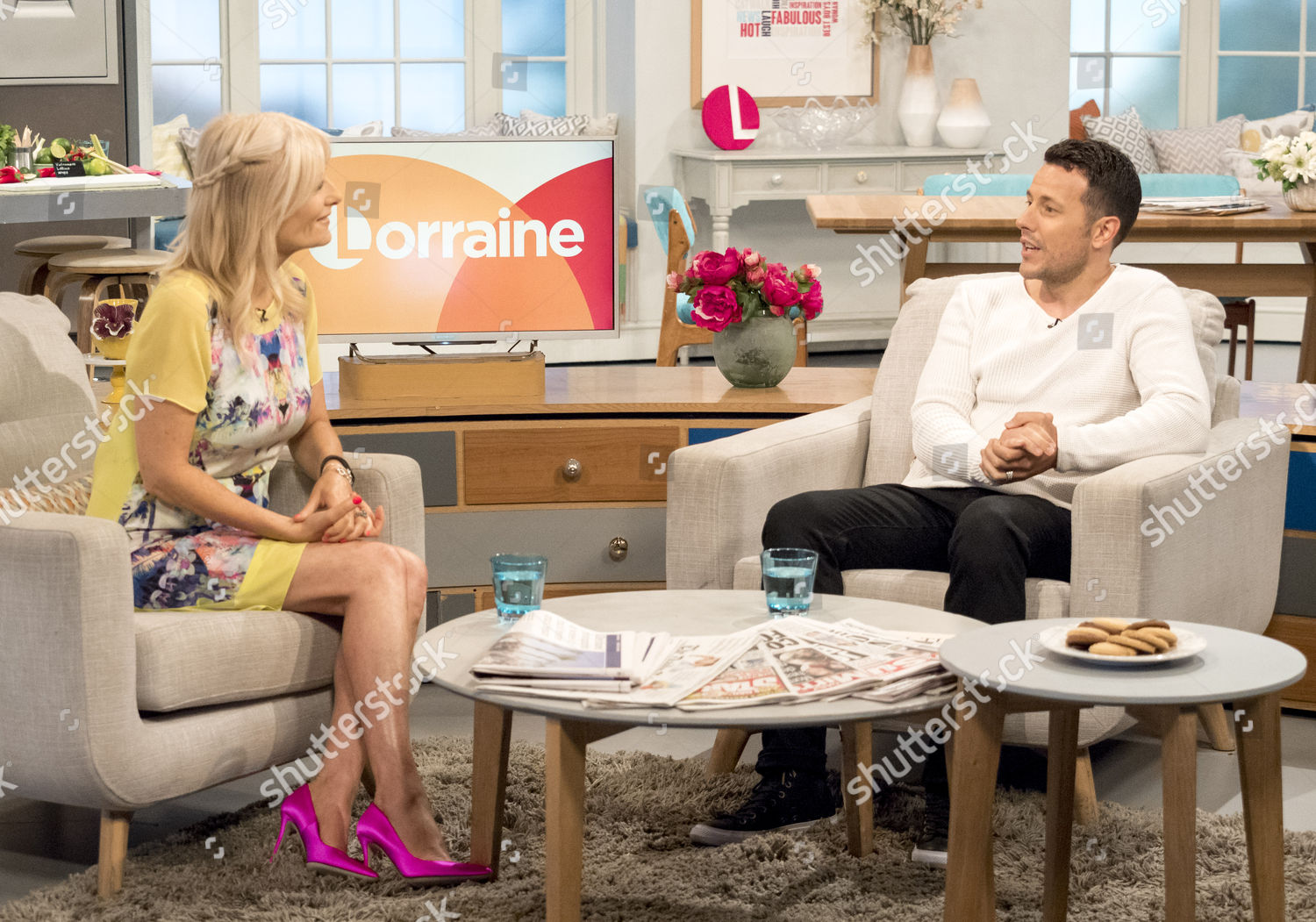 Lee Latchfordevans Gaby Roslin Editorial Stock Photo - Stock Image ...