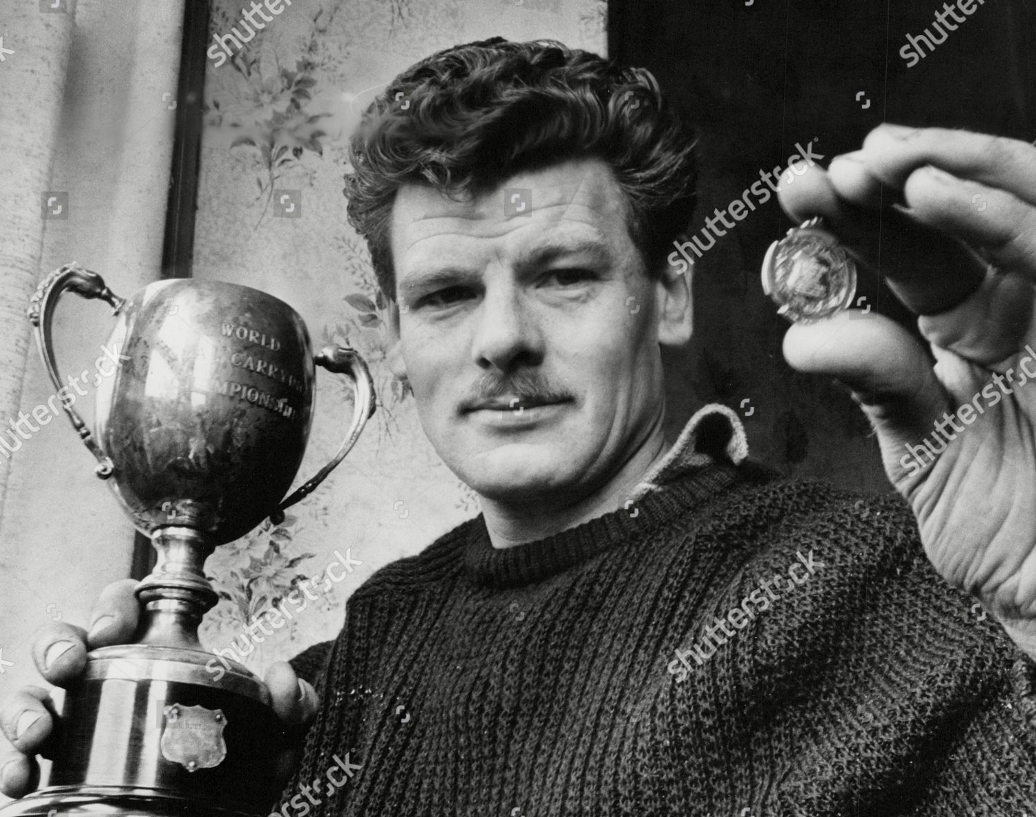 Gordon Froment World Coal Carrying Champion Editorial Stock Photo ...