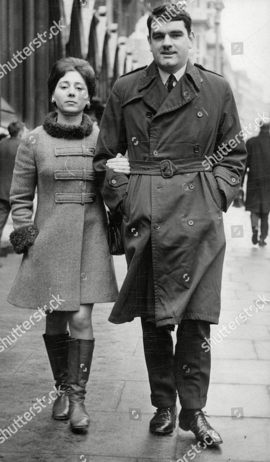 Author David Irving Wife Pilar He Editorial Stock Photo - Stock Image ...