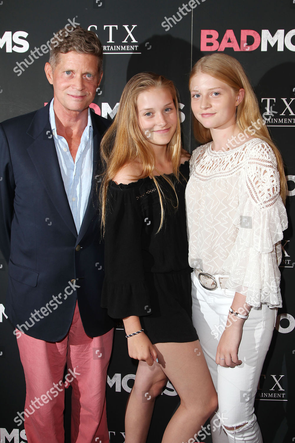 Robert Simonds Ceo Stx Entertainment Daughters Editorial Stock Photo ...