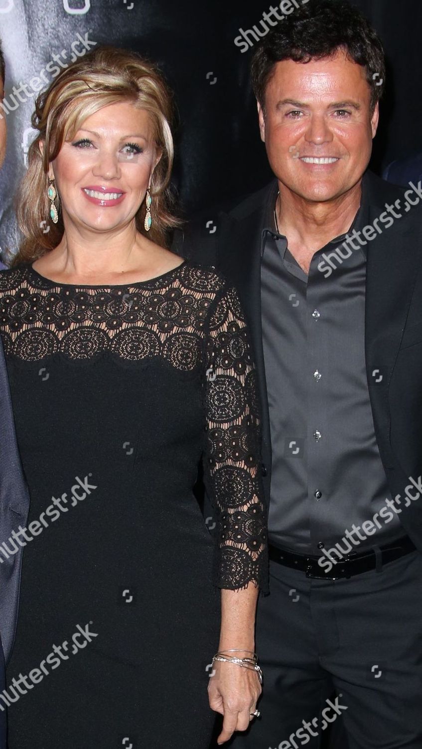 Donny Osmond Wife Debra Glenn Sons Editorial Stock Photo - Stock Image | Shutterstock
