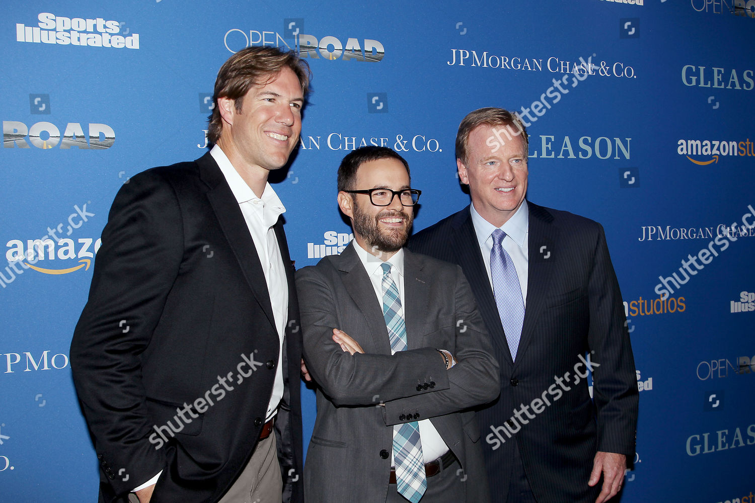 Scott Fujita Roger Goodell Clay Tweel Editorial Stock Photo - Stock ...