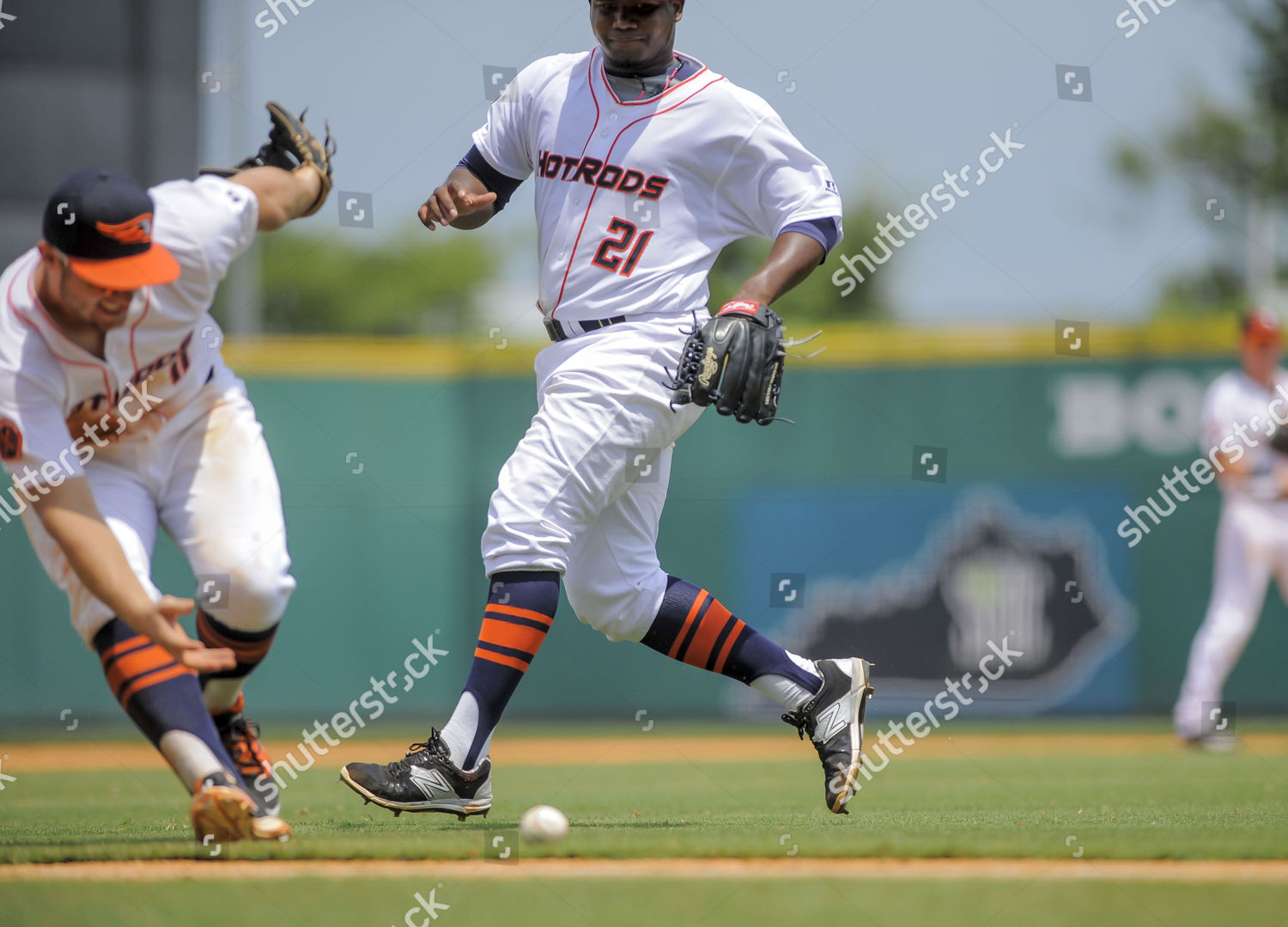 Bowling Green Hot Rods Pitcher Eduar Editorial Stock Photo - Stock ...