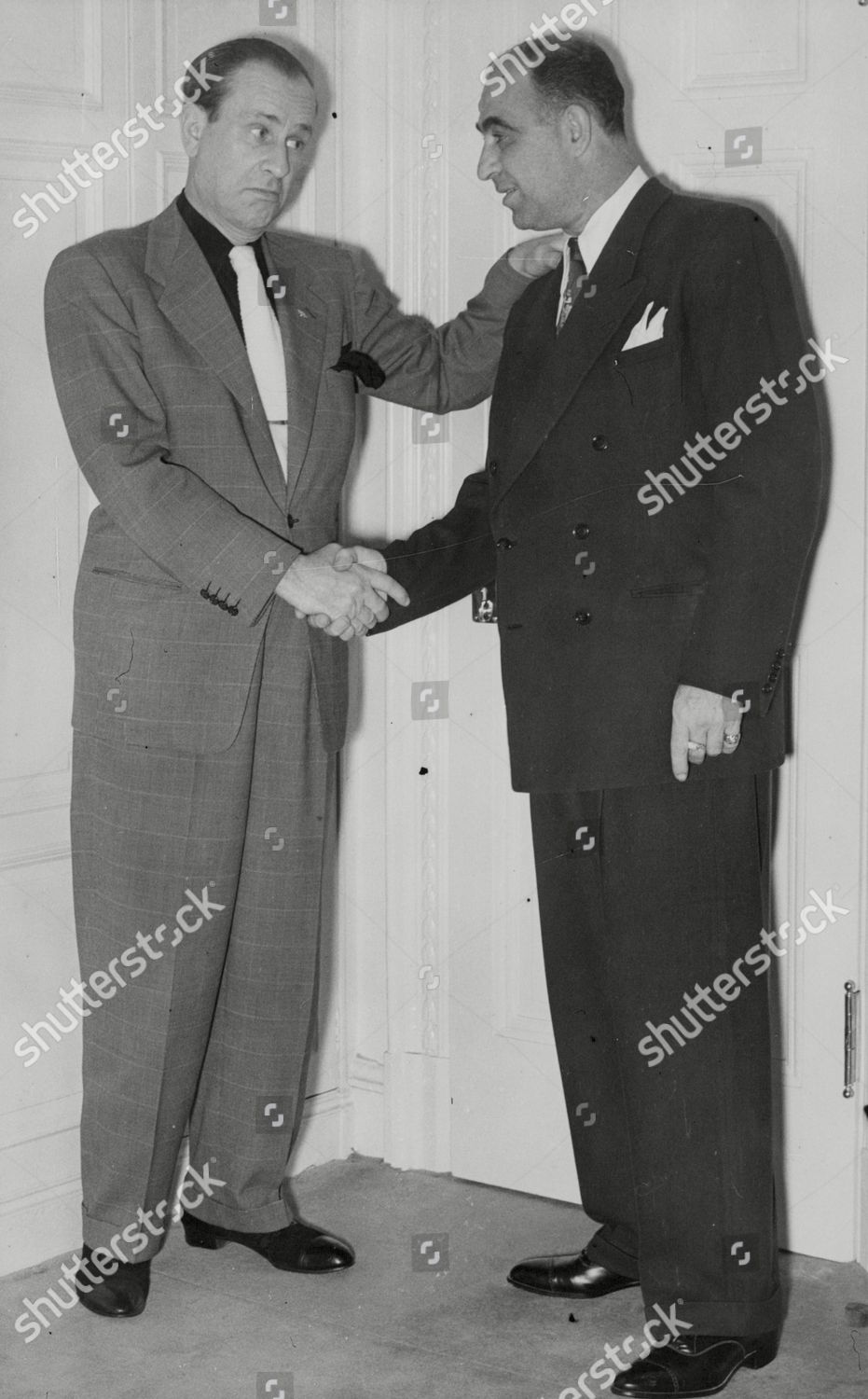 Comic Actor Bud Abbott L His Editorial Stock Photo - Stock Image ...