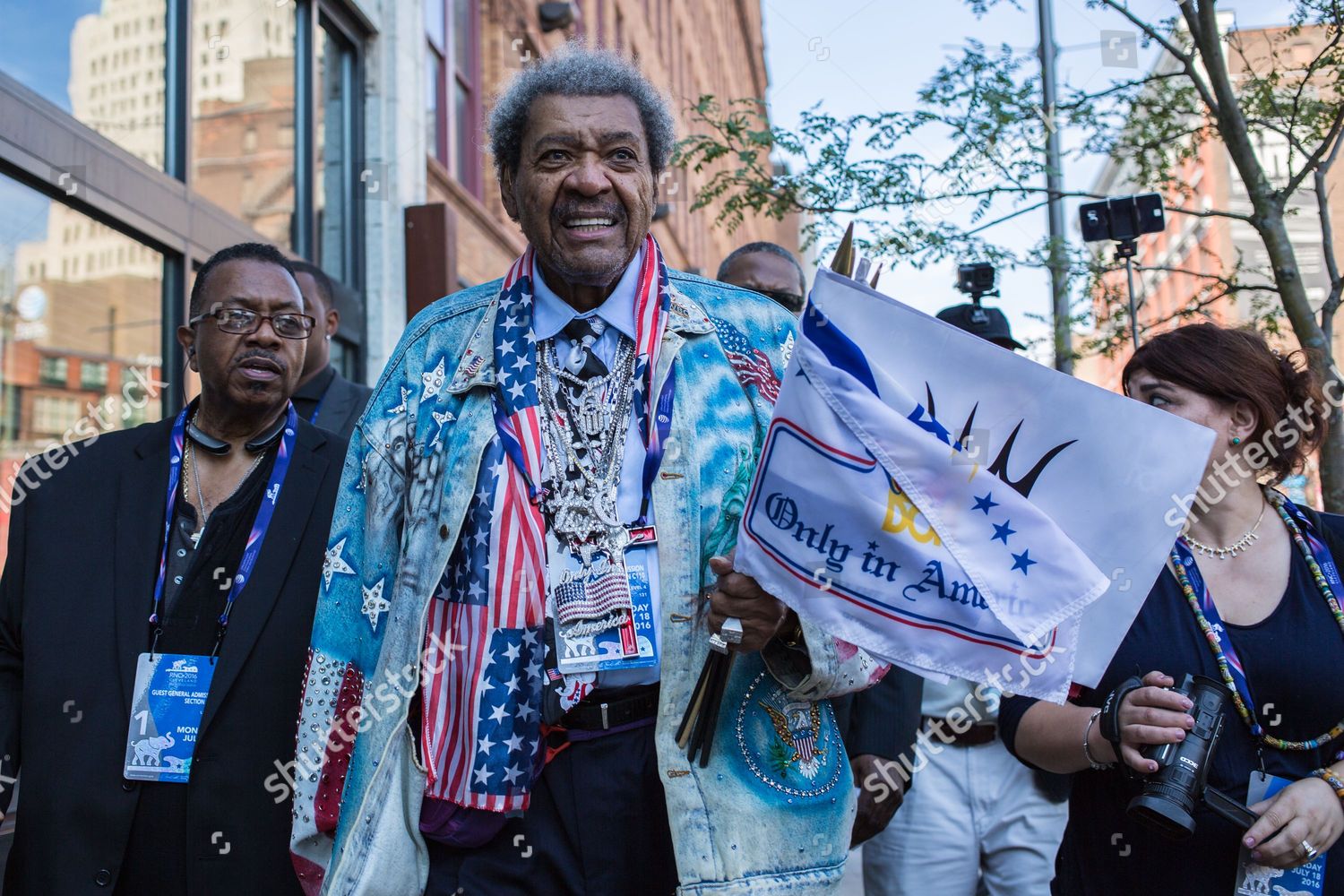 Former Boxing Promoter Don King Walking Editorial Stock Photo - Stock ...