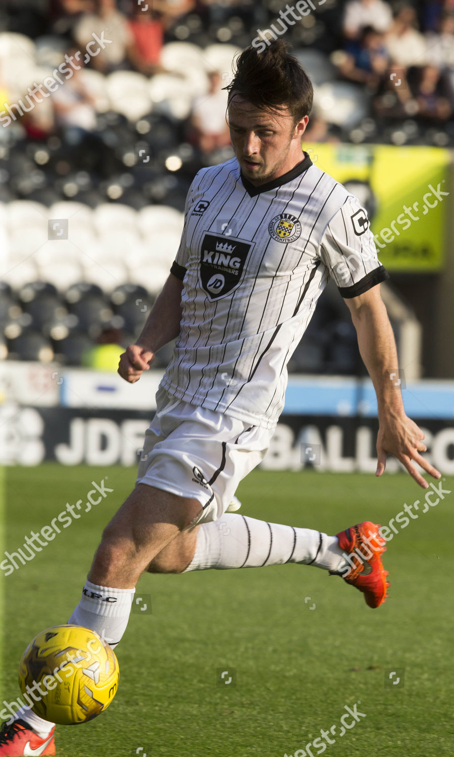 St Mirren Calum Gallagher Editorial Stock Photo - Stock Image ...