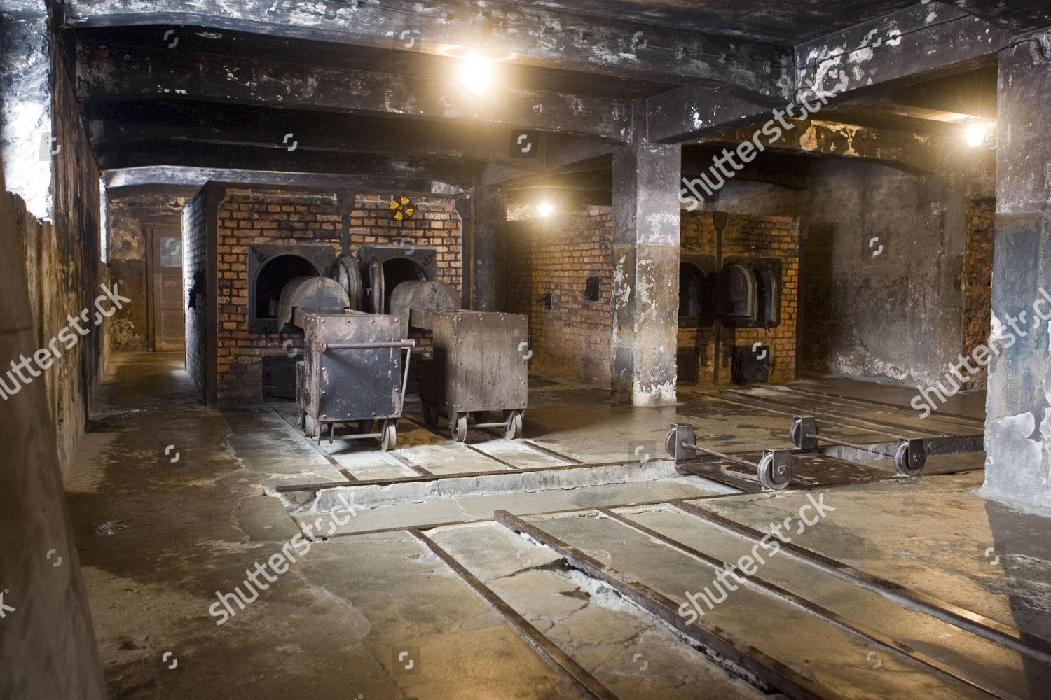 Auschwitz Ovens Crematorium Editorial Stock Photo - Stock Image ...
