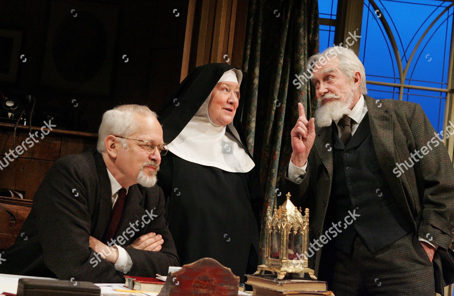 Michael Pennington Patricia Routledge Roy Dotrice Editorial Stock Photo ...
